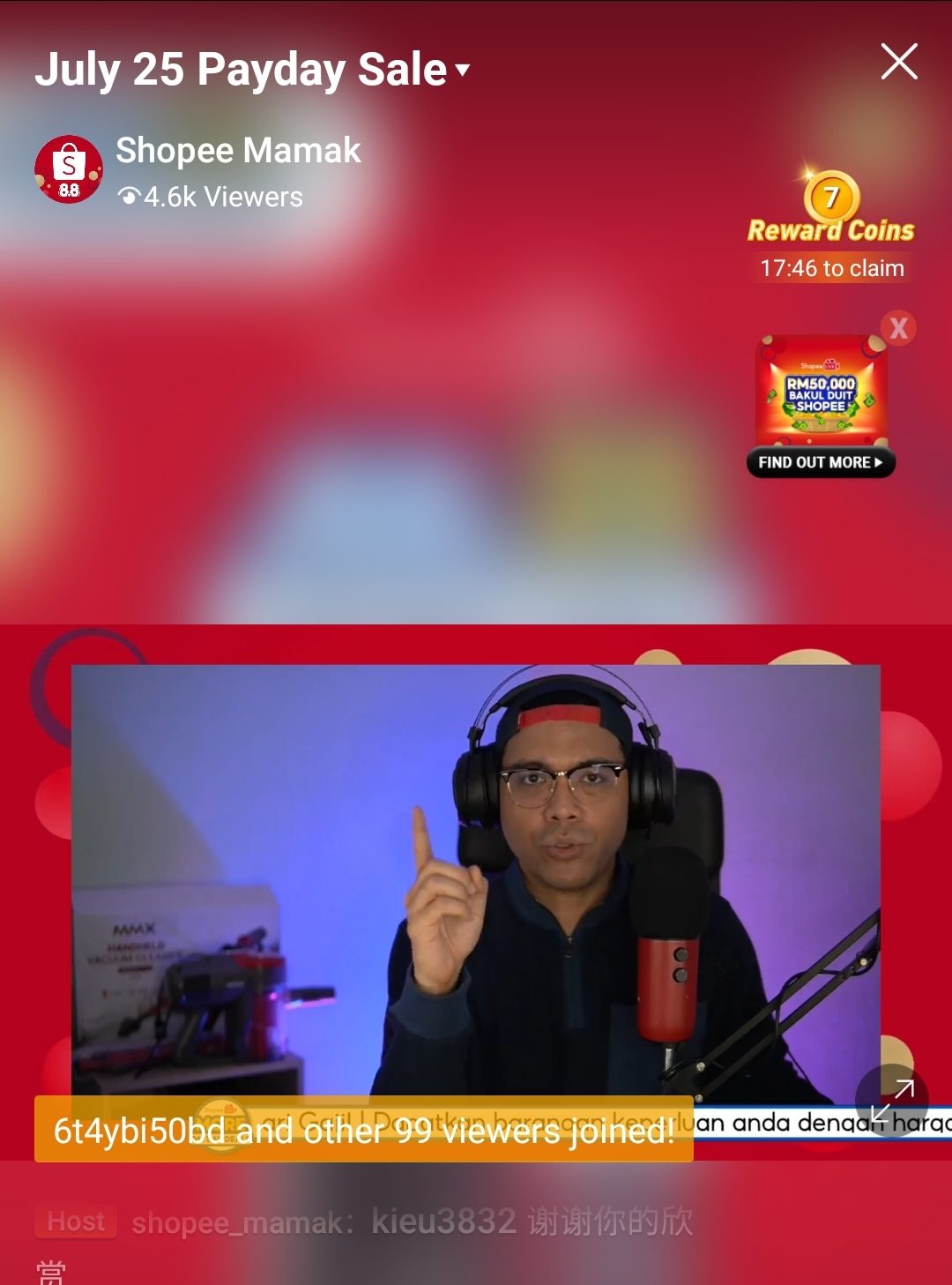 Panduan Setting Coins Reward Shopee - Rakan Usahawan TudungSiComel